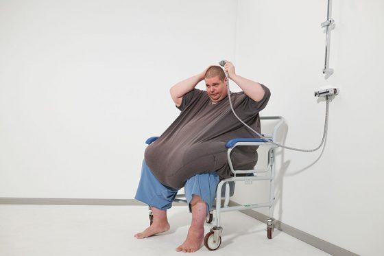 Bariatric Shower Commode up to 325 kg | In stock | Order today.